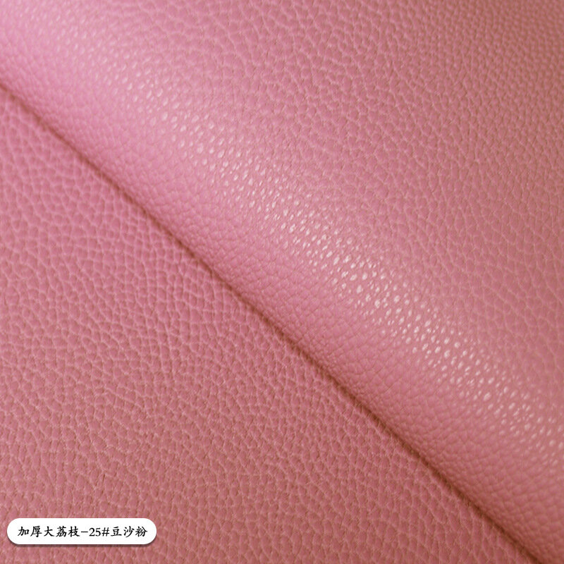 Утолщенная большая ткань из искусственной кожи с текстурой личи, мягкая кожа для диванов, материал для обуви, имитация искусственной кожи от фабрики