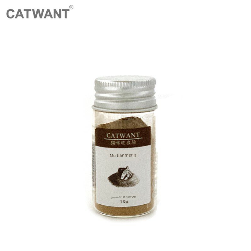 【CATWANT Cat Farm】Деревянная игрушка для кошек в виде личинок полигонума, сублимированная, для самостоятельных игр