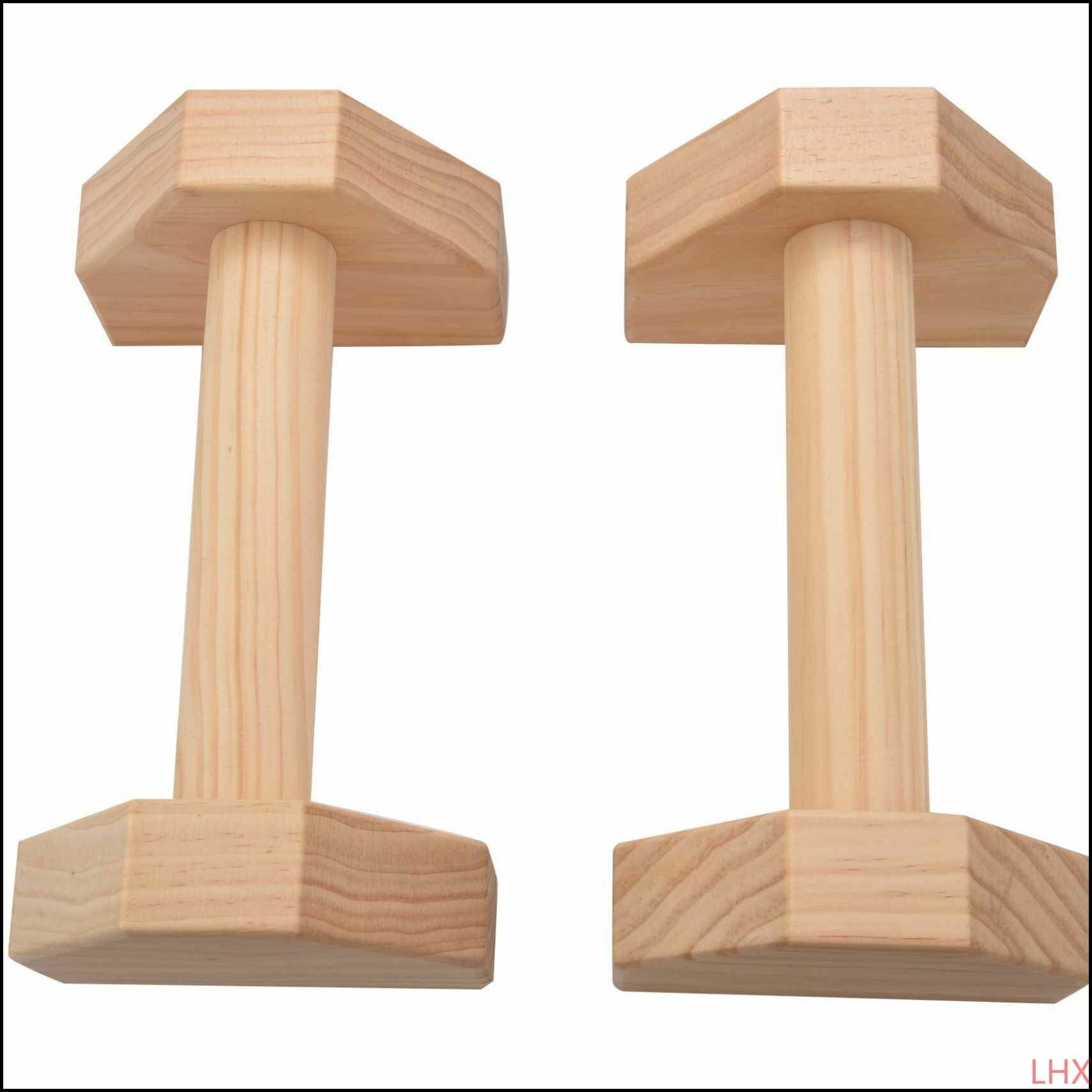 1 пара Parallettes Калистеника Handstand Bar Деревянные