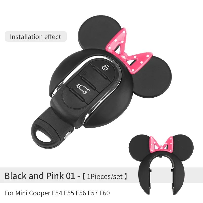 Защитный чехол для автомобильного ключа для Mini Cooper S JCW F56 F60 F55 F54 F57 Countryman Clubman, Стайлинг автомобиля, декоративные аксессуары для ключей
