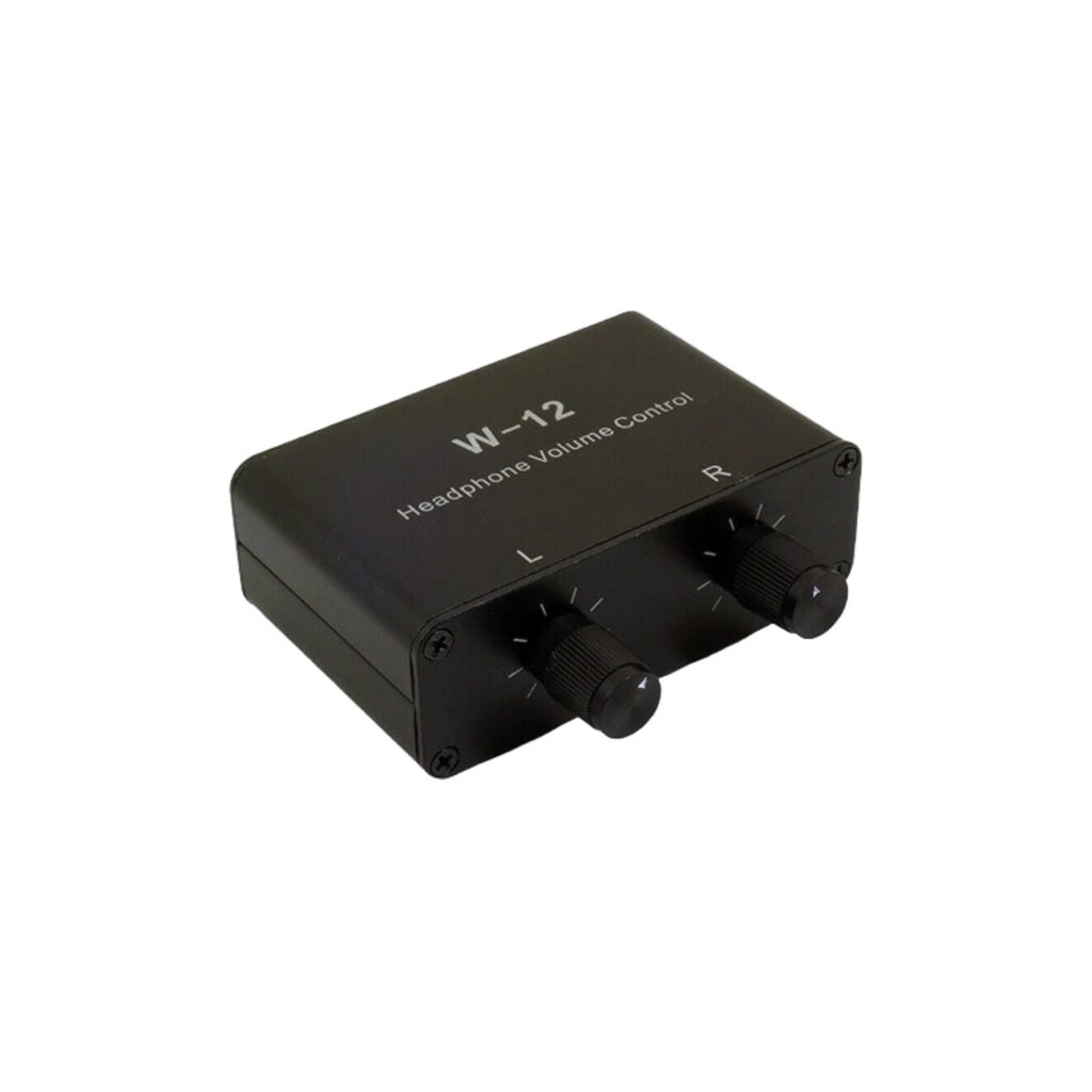 Встроенный Регулятор громкости 6,35 мм 3,5 мм Встроенный Аттенюатор Регулировки Громкости Аудио для Студийных Мониторов Наушников 16Ω-600Ω