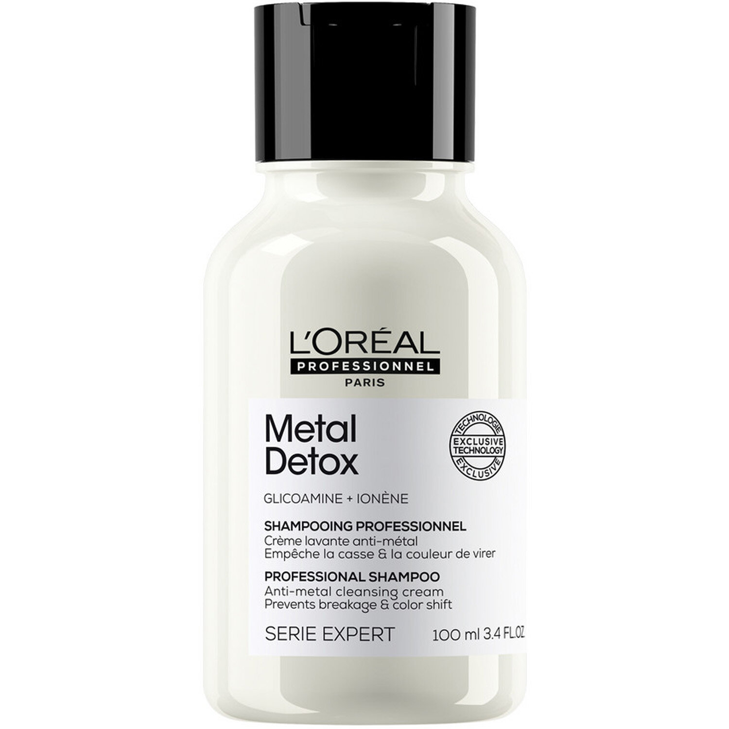 Шампунь L'Oreal Professionnelle "Metal Detox", для окрашенных волос, 100 мл