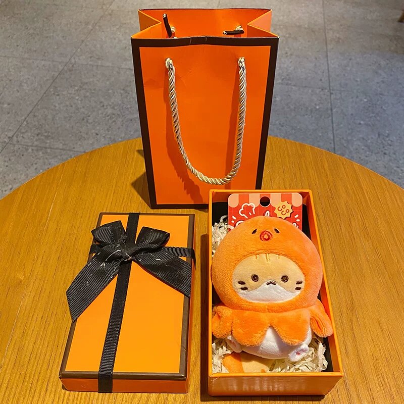 Плюшевый брелок-подвеска для ключей и рюкзака в виде кошки Тайяки, японская мягкая милая кукла, украшение, небольшой