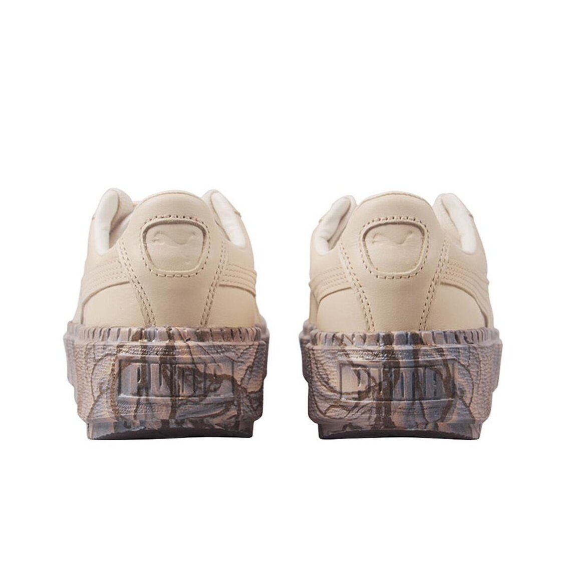 Кроссовки PUMA Platform Trace, размер EU 36 стопа (22.5CM), бежевый — фото 1