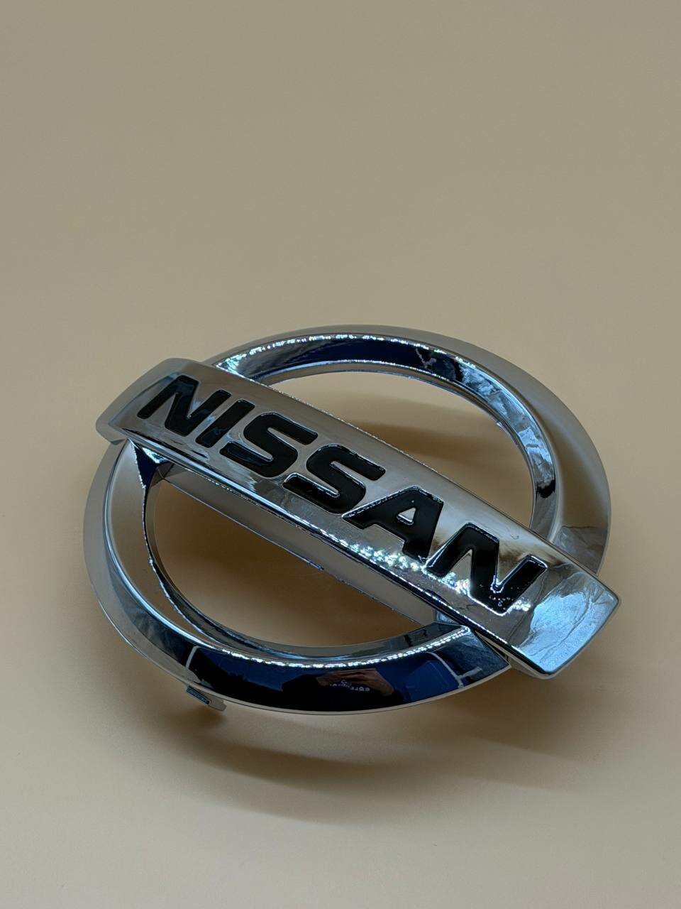 Эмблема знак для Ниссан Nissan Хром 140мм
