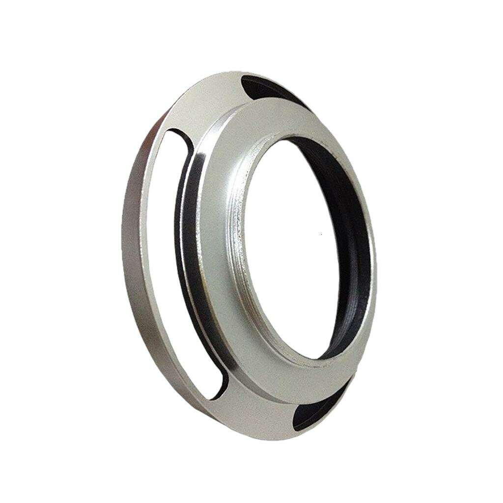 Тонкий бленда для объектива 37-67 мм, Серебро - 43mm