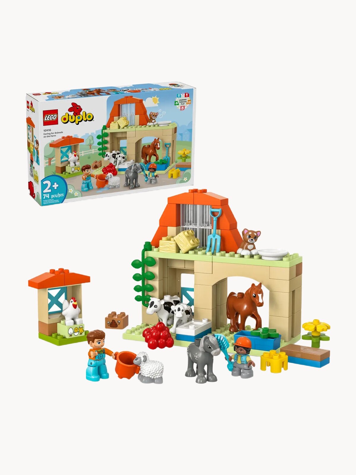 Конструктор LEGO DUPLO® 10416 Уход за животными на ферме, 74 дет.