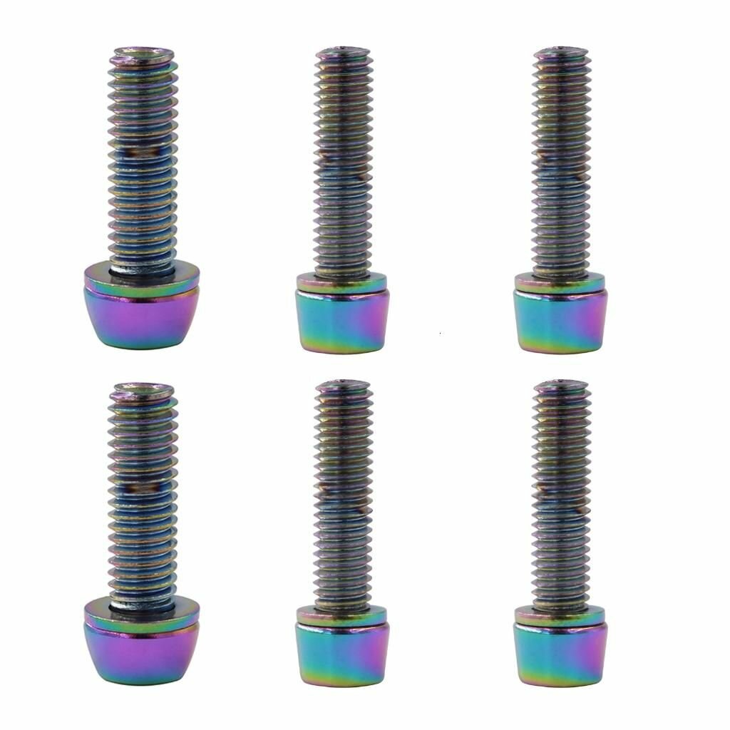 Болты для велосипедного выноса, - цвет 4 M5 и 2 M6