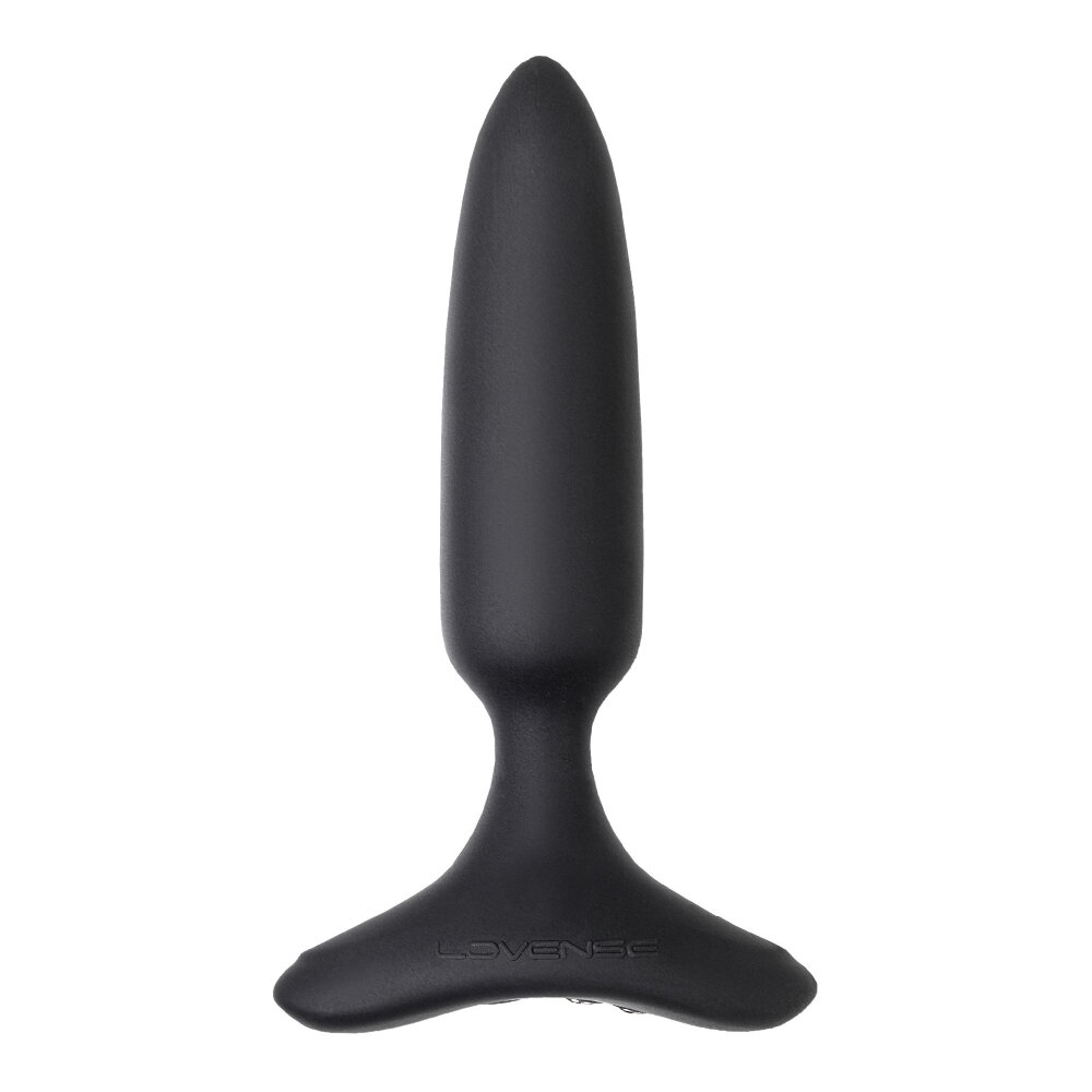 Черная силиконовая анальная втулка "Hush 2.0 (XS)", 12.1 см.