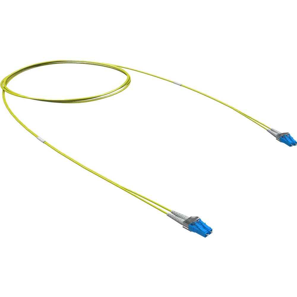 Оптический коммутационный шнур DKC Duplex LC UPC/LC UPC, 9/125 OS2, 10 м, 1 шт. RNPC9DLULU10