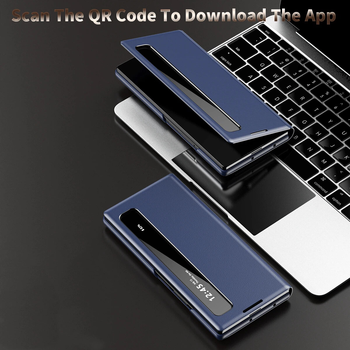 Чехол для Samsung Galaxy Z Fold 3 / Samsung Z Fold3 / Самсунг Галакси З Фолд 3 Защитная оболочка для интеллектуального окна
