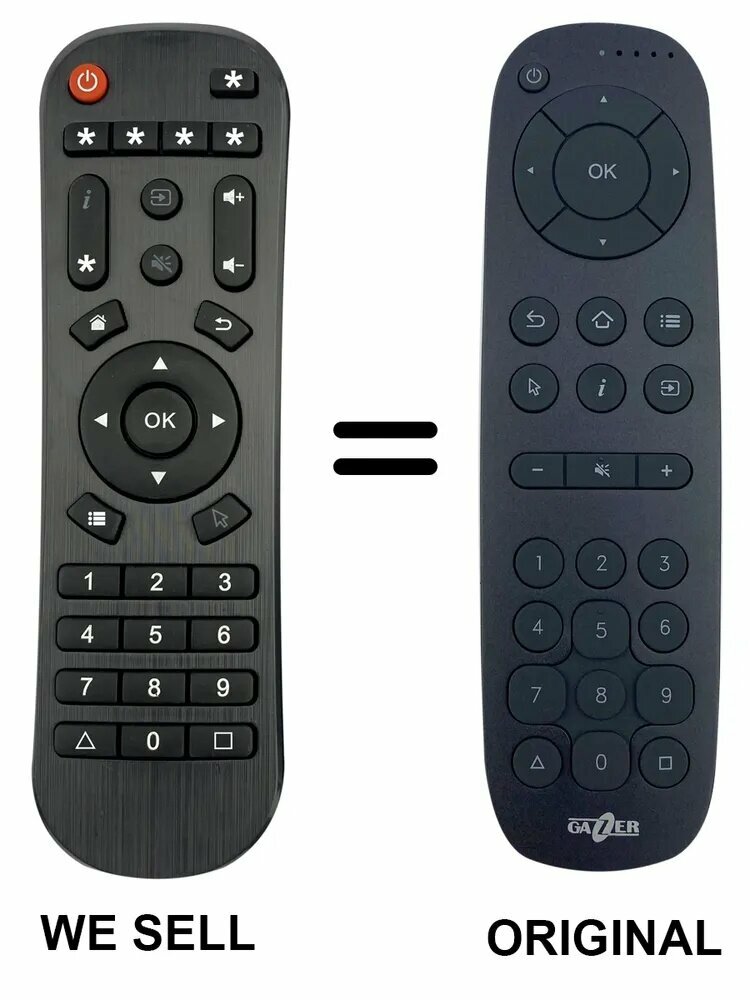 Новый пульт дистанционного управления для Gazer TV43-US2G 4Ku HD smart Android TV TV55-US3