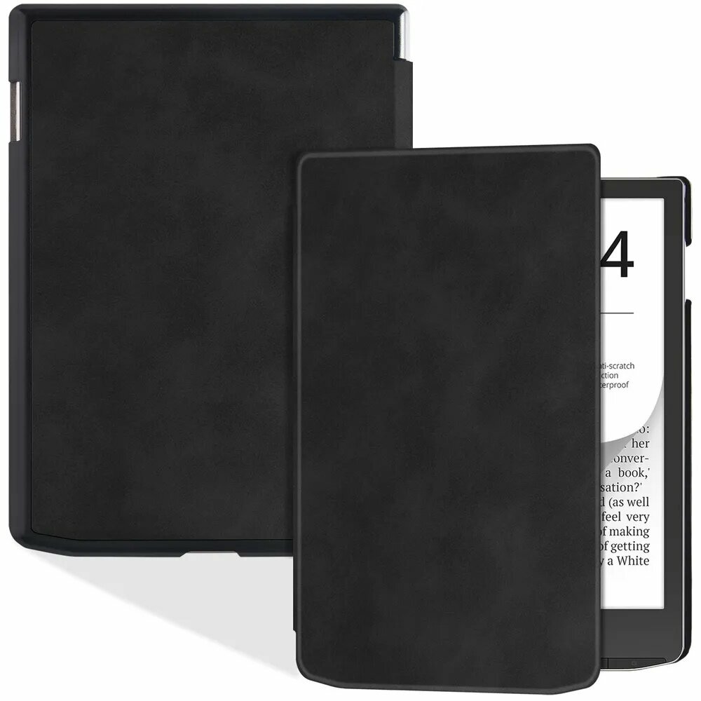 BOZHUORUI Чехол для 7.8" Pocketbook InkPad Color 2/InkPad Color 3 e-Reader, тонкий легкий чехол из искусственной кожи с автоматическим сном/пробуждением