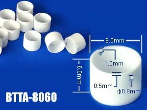 Керамический тигель 8x6mm для Nitch Mettler TA