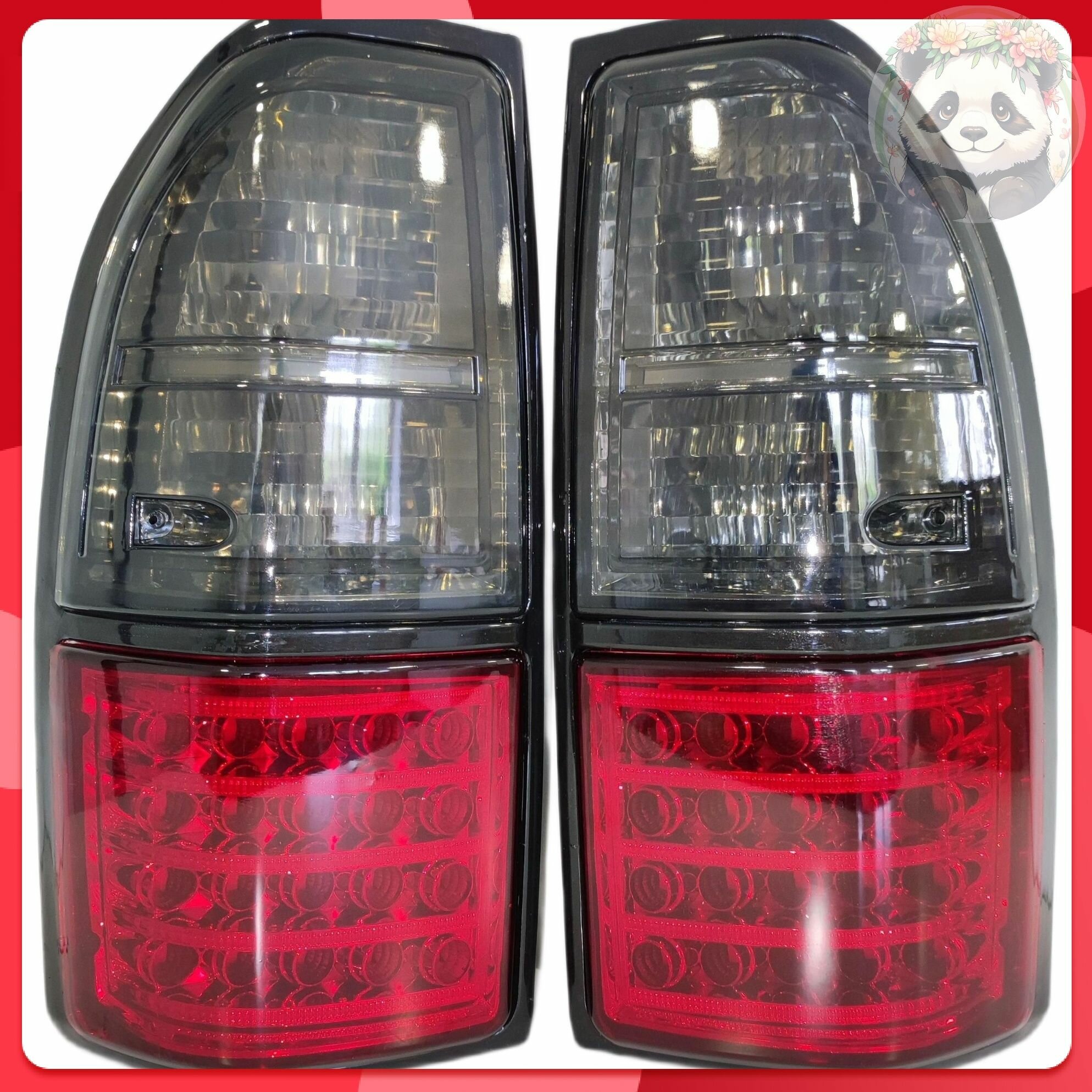 Фары автомобильные, Задний фонарь, 2 шт, арт. Светодиодные фонари на Toyota Land Cruiser Prado 90/95 (1996-2002)