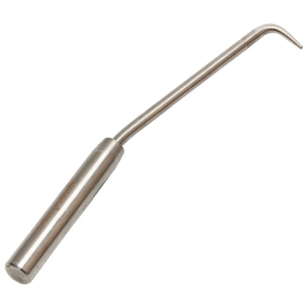 Крюк для вязки арматуры WYNNS Tools, инструмент с рукоятью из стали и крюком из нержавеющей стали
