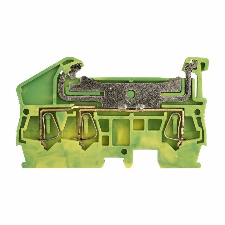 Клеммная колодка EKF PROxima, самозажимная, 3 вывода, земля