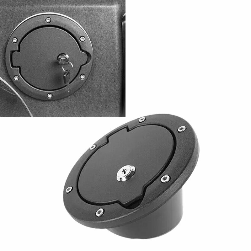 Крышка бензобака для Jeep Wrangler JK 07-18 с замком