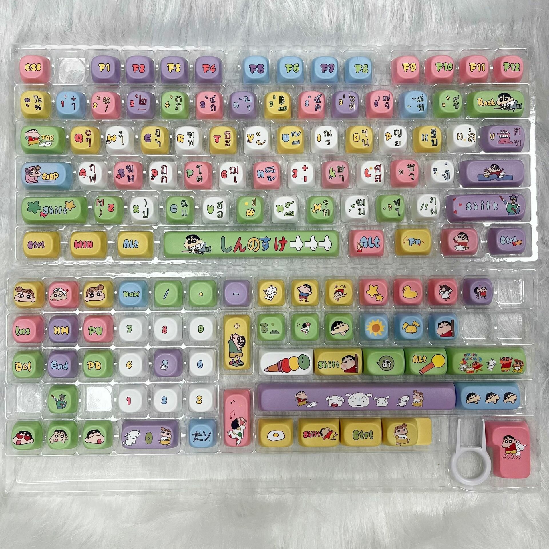 Новая клавиатура Hello Kitty с сублимацией, совместимая с MOA, проводная, с индивидуальными клавишами, высокая эстетика, милая для девочек