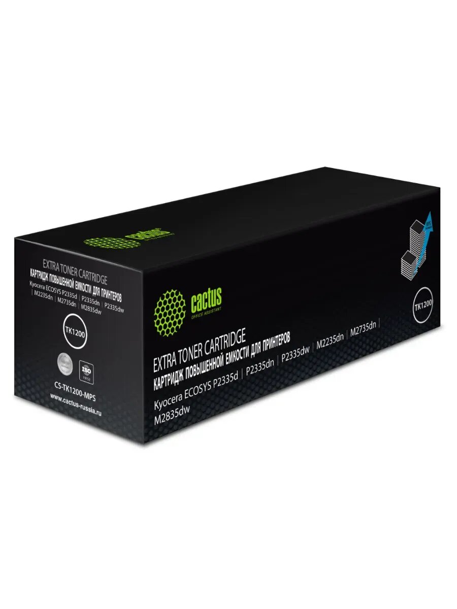 Картридж лазерный совместимый CS-TK1200-MPS для Kyocera Ecosys черный 11000 стр