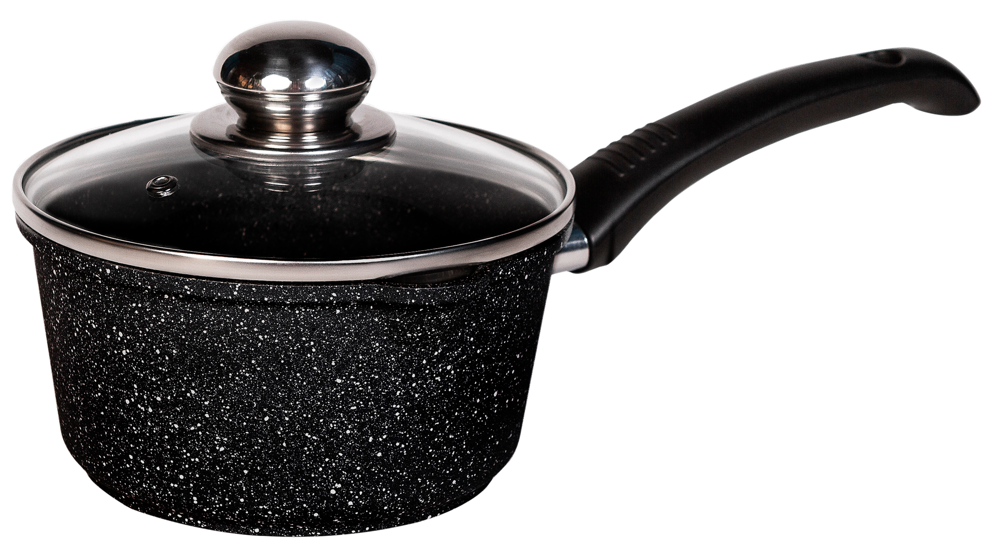 Ковш HOMECLUB Marble, литой алюминий, стеклянная крышка, сливной носик 1.5л Арт. HC-1KV