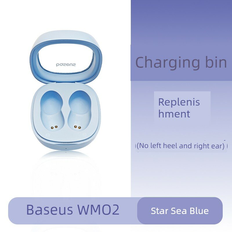 Наушники Baseus WM02 Bluetooth, одинарные (левая/правая), без зарядного кейса, оригинальные, для замены Пакет 1: