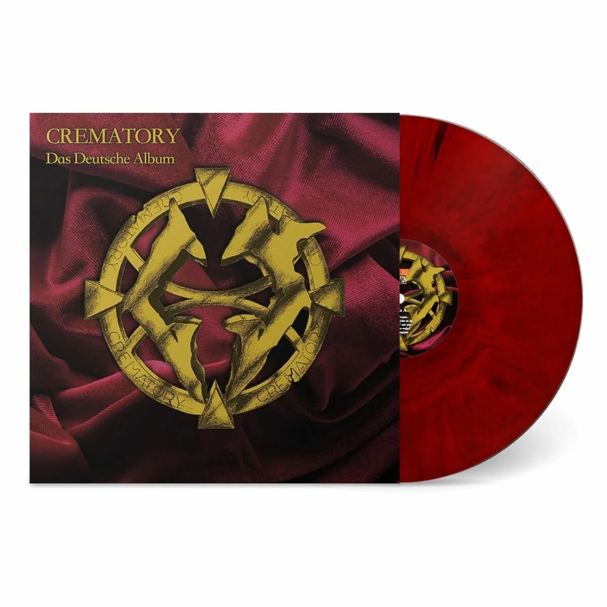 Виниловая пластинка Crematory - Crematory (LP, Темно-красный мраморный винил) Limited, 2025