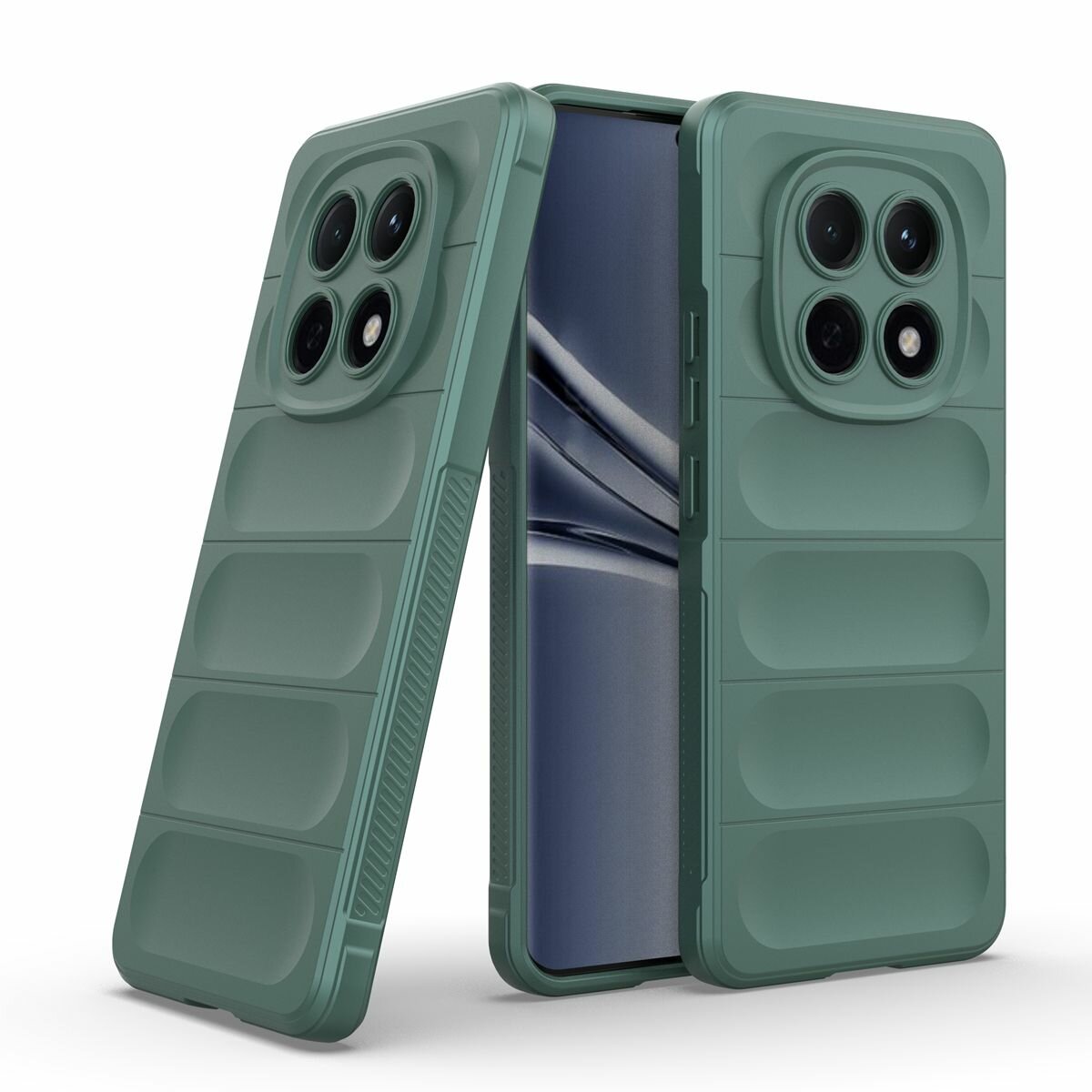 Противоударный чехол для Xiaomi POCO M8 5G / POCO M8 (5G), Гибкий чехол с защитой вокруг модуля камеры