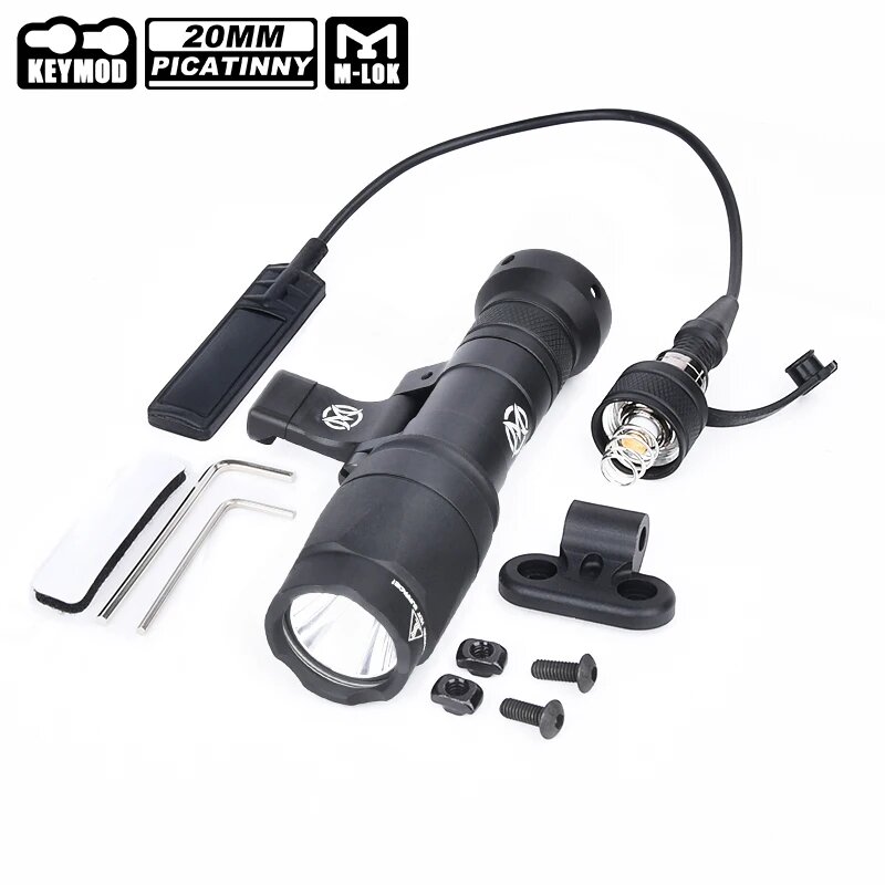 WADSN Тактический фонарик M600 M300 M340A-BK