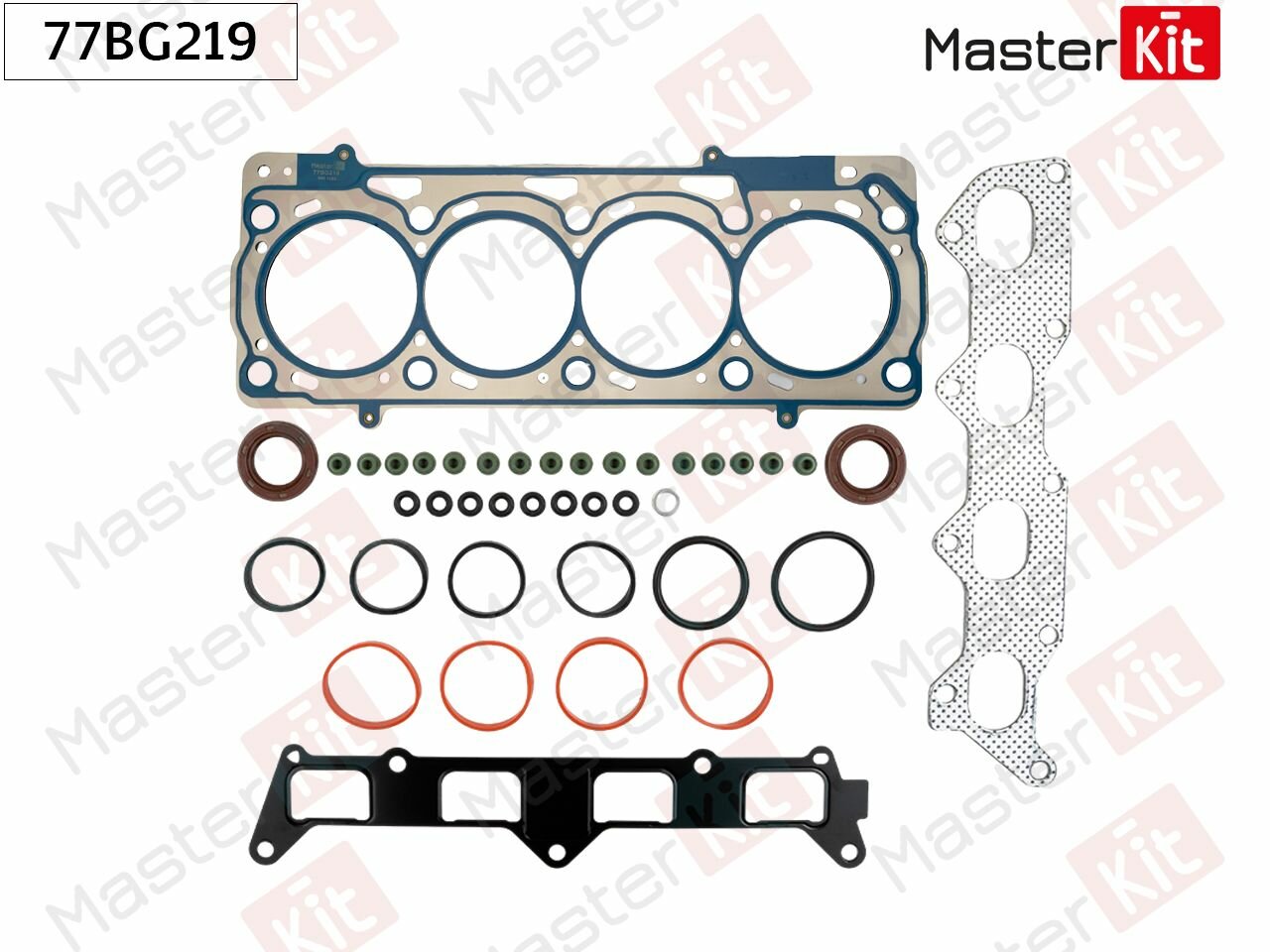 Комплект прокладок ГБЦ VAG AUA, BBY MasterKit 77BG219