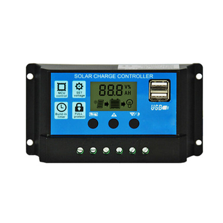 Контроллер фотоэлектрических солнечных панелей 12V 24V 10A20A30A40A50A60A70A80A90A100A