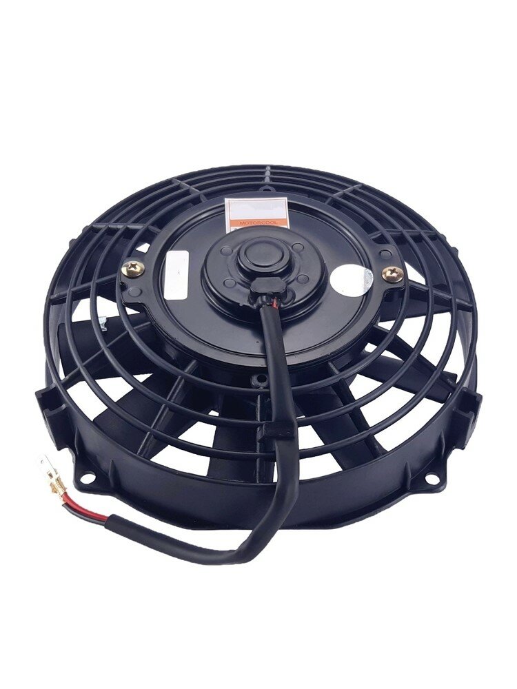 Вентилятор радиатора кондиционера 7", 12V, 100W, PULL