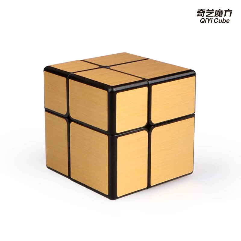Кубик Рубика Shengshou 2x2 Mirror Cube: гладкий, стабильный, нестандартной формы, с зеркальным покрытием Зеркальный