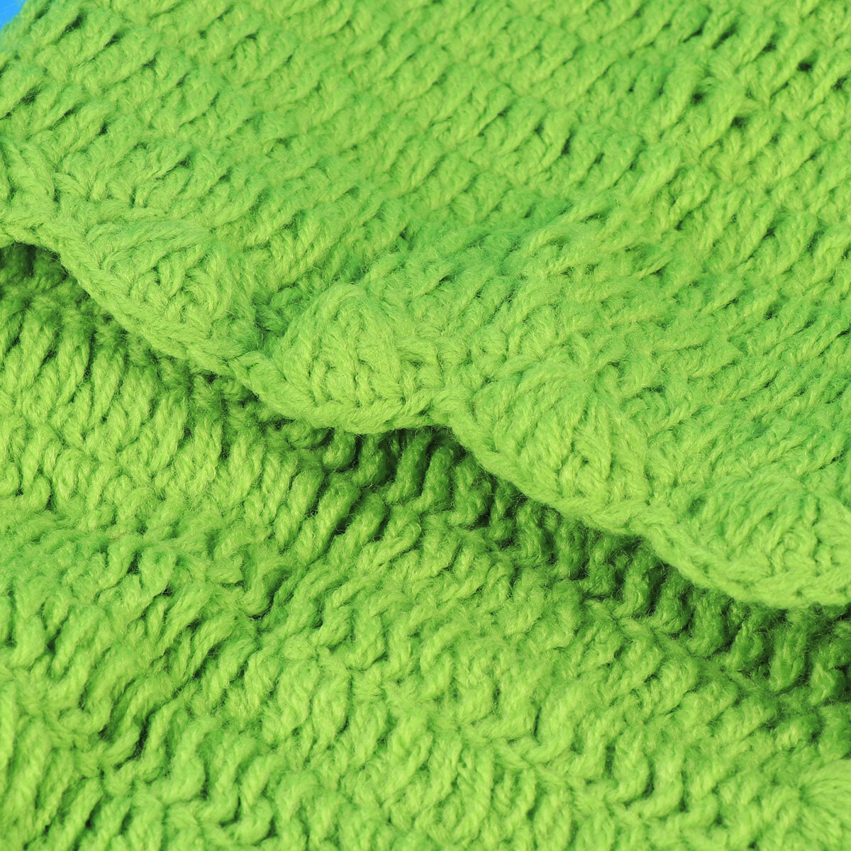 Подушка Для Новорожденных В Форме Горошин С Crochet Одеялом Для Фотосессии Зеленый