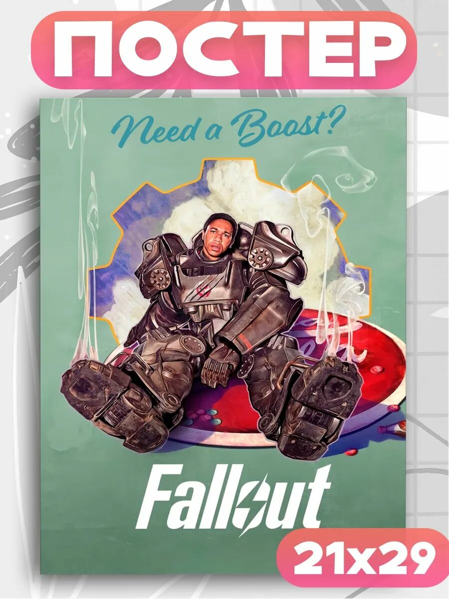 Постер на стену Fallout