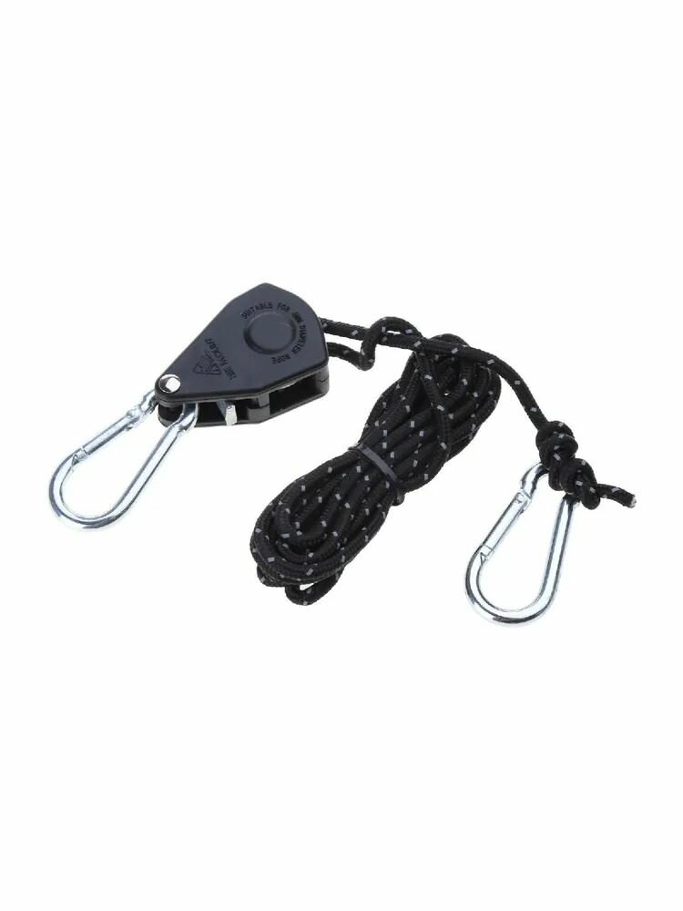 Натяжитель веревки с храповым механизмом для шатра, палатки, навеса, тента, 1 шт. 2м/4мм