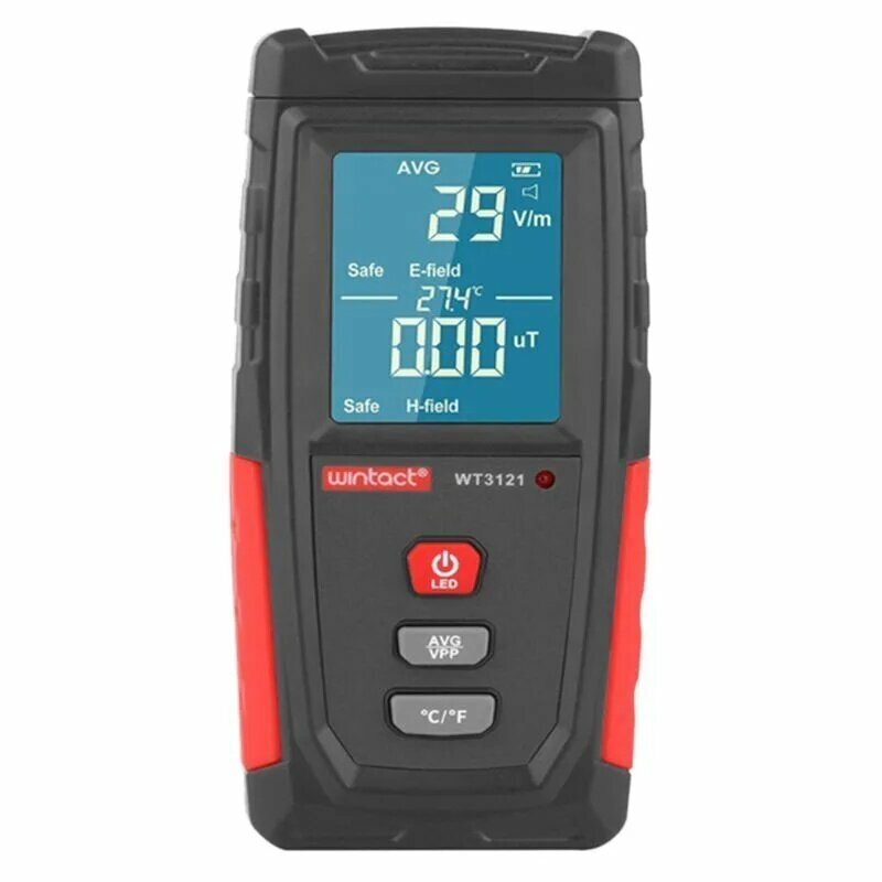 (1 комплект) Детектор электромагнитного излучения EMF WT3121 (накопитель)