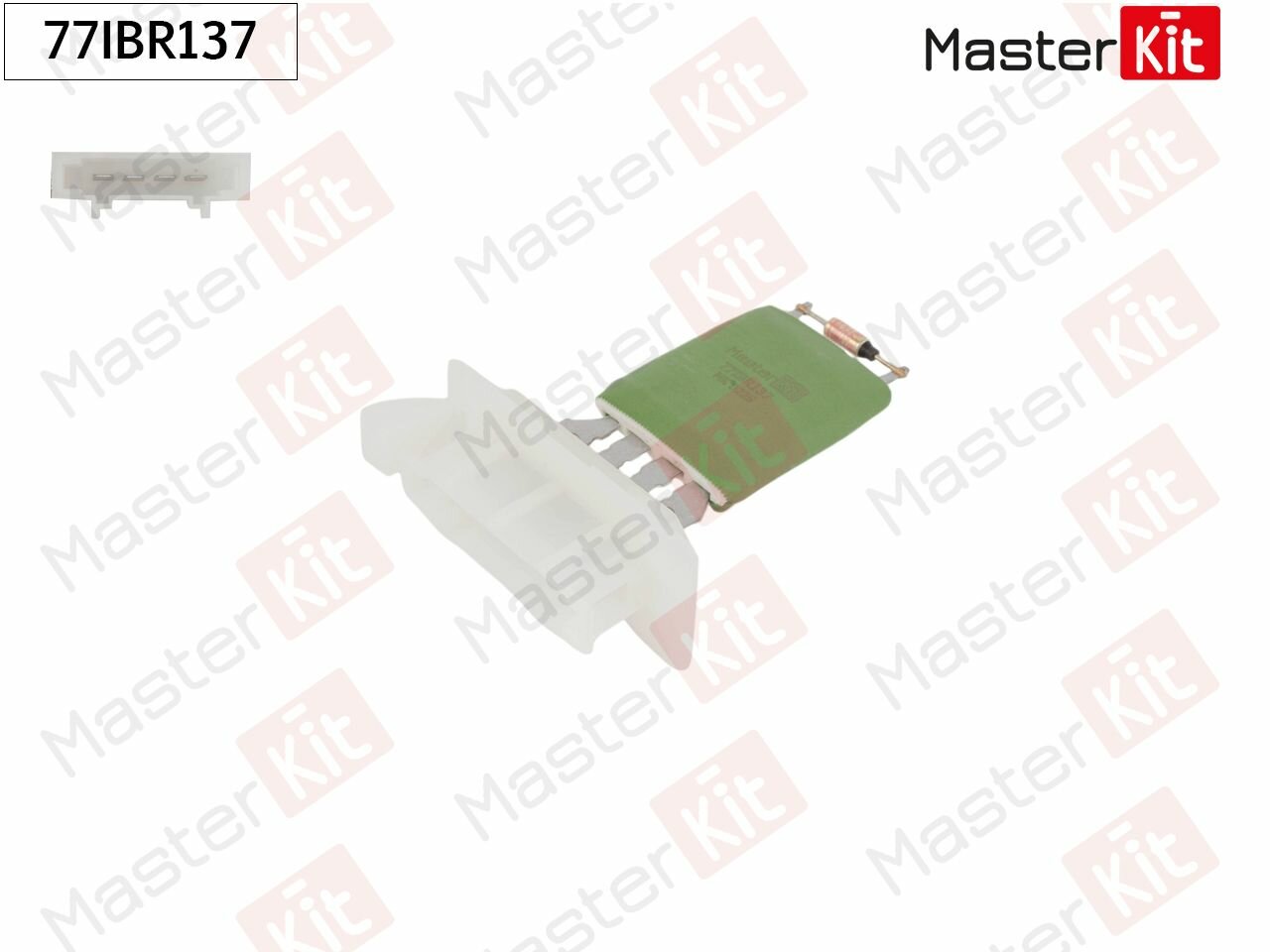 Резистор вентилятора Volkswagen PASSAT 362/Skoda SUPERB II 3T4 2008 - 2015 MasterKit 77IBR137