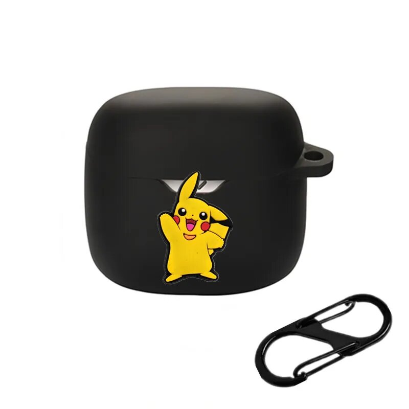 Чехол для JBL Tune Flex 2 Pokemon Pikachu, силикон, Style 4