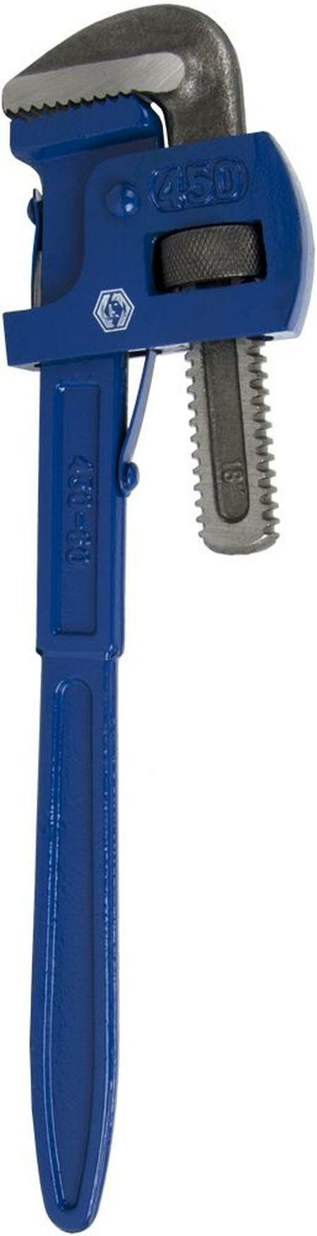 Ключ трубный Кобальт Stilson, 450мм, хромованадиевая сталь (647-406)