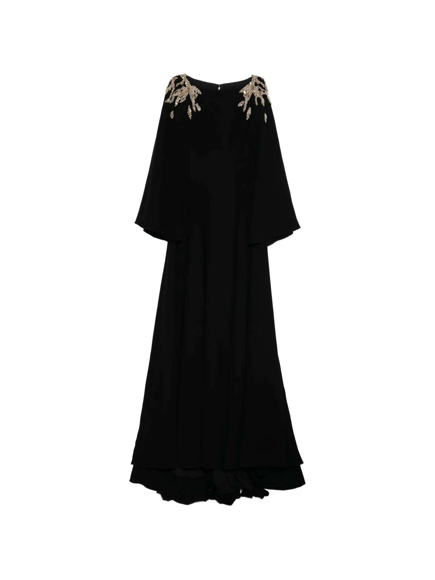 Платье Embellished crepe kaftan