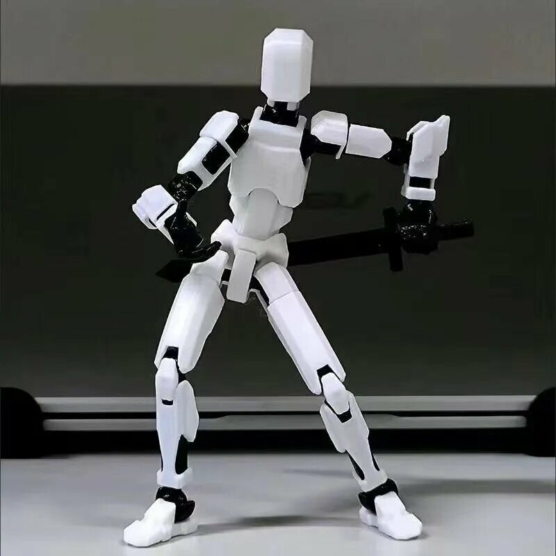 Stickman Lucky Doll имеет 13 подвижных суставов . Включает в себя 4 оружия(белых и черных).