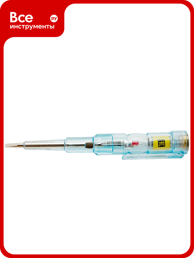 Многофункциональная индикаторная отвертка Biber 85558 SL4x140 мм тов-190228