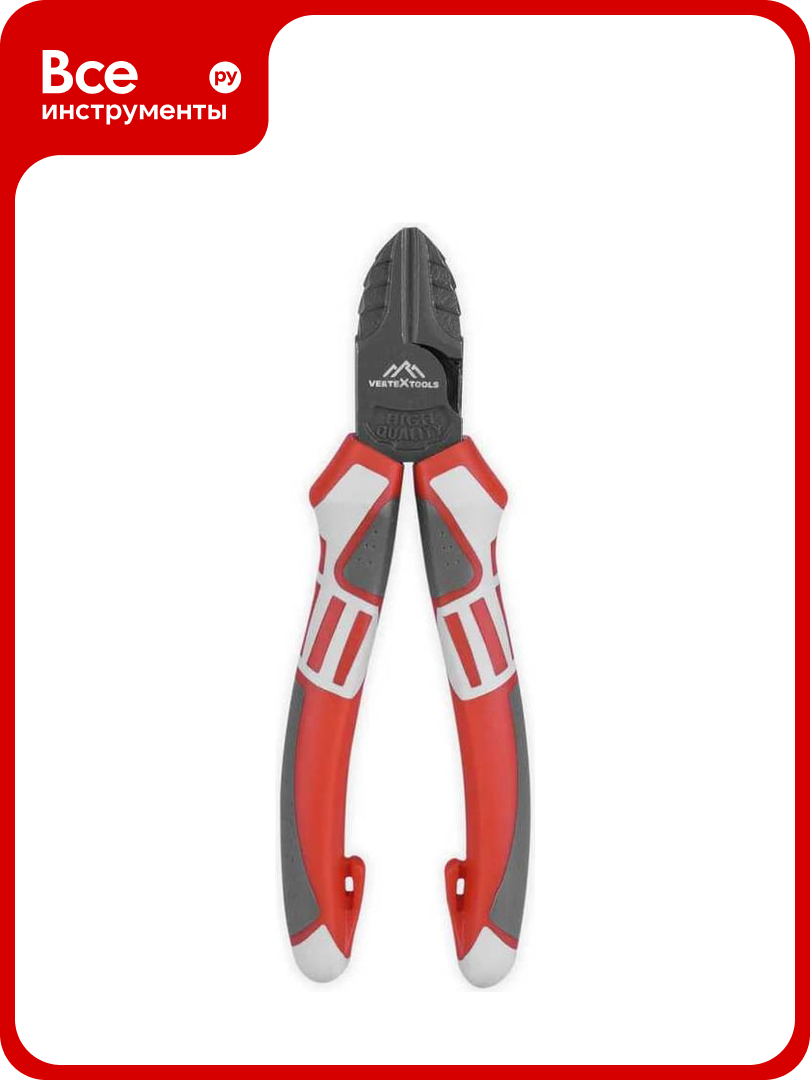 Бокорезы vertextools трехкомпонентная рукоятка 180мм TEFLON PRO 4300-180