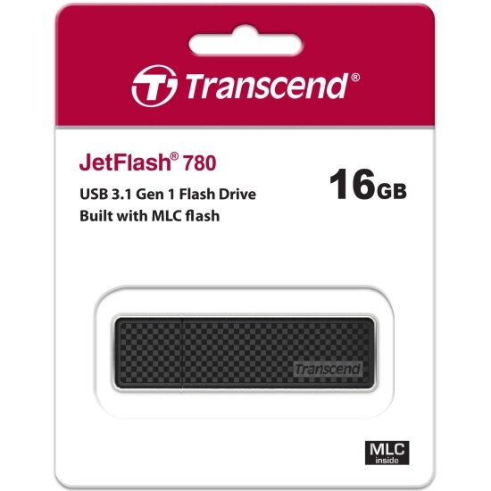USB флешка Transcend 16Gb JetFlash 780 USB 3.1 (140/40 Mb/s)