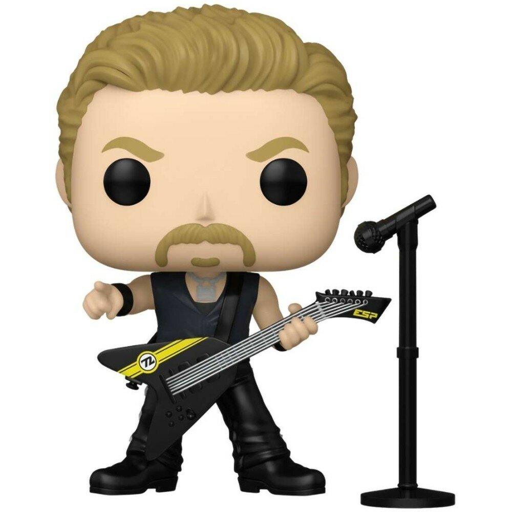Набор фигурок Funko POP! Rocks Metallica James Hetfield (with Microphone) (72 Seasons) 87079