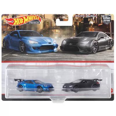 Hot Wheels Toyota Corolla Levin Модель автомобиля из металла в масштабе 1:64, набор из двух моделей