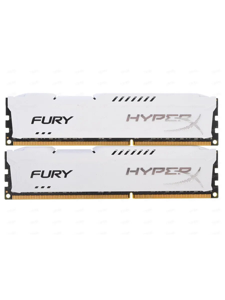 HyperX FURY White Series HX318C10FWK2/16 16 ГБ DIMM DDR3