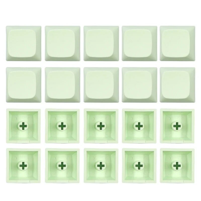 10/20 шт. PBT колпачок для клавиш XDA, высота профиля 1U, не гравировка, пустая крышка для клавиш, уникальные колпачки для клавиш с персонажами, кнопка для механической клавиатуры