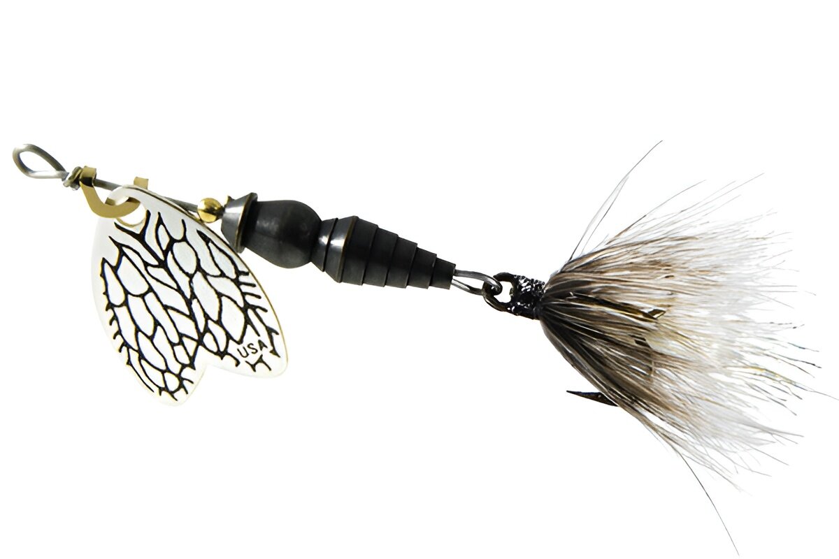 Блесна вращающаяся Mepps BUG, 00, тройной крючок, Dark Dragon